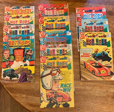 (12) Hot Rods Comics Lot #100-104, 106, 109, 111-113, 117 1970 | eBay