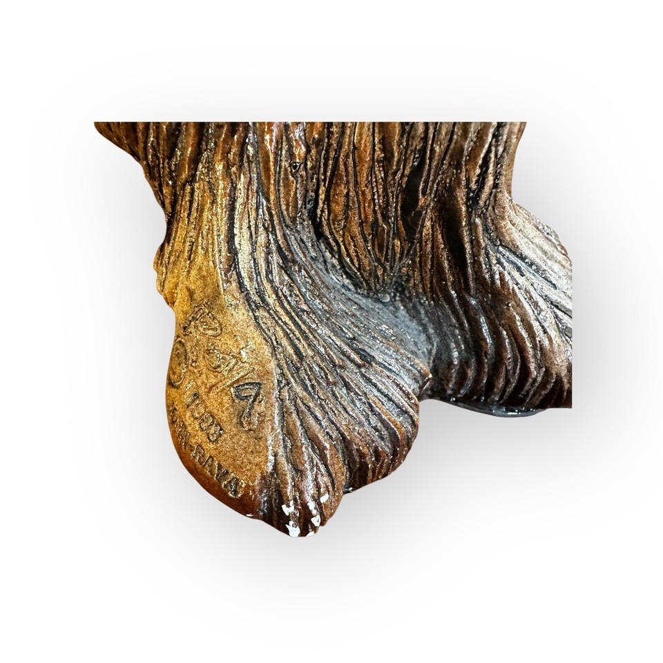 John Raya Beasties Of The Kingdom 1984 Terrier Dog Figurine Sculpture ...