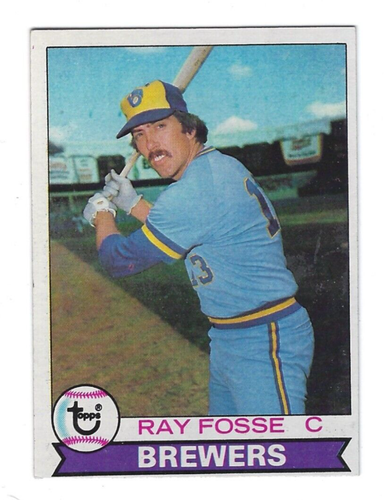 Ray Fosse #51 Milwaukee Brewers Catcher 1979 Topps Baseball Sports Card ...