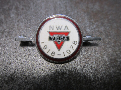 NWA YMCA 1918-1978 Pin Badge Button (L30B) | eBay