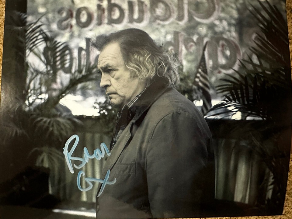 Foto Firmata 8X10 Di Brian Cox Di Persona. Logan Roy' Successione | eBay