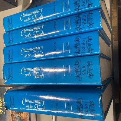 RAMBAN (NACHMANIDES): COMMENTARY ON THE TORAH (5 VOL. SET) English | eBay