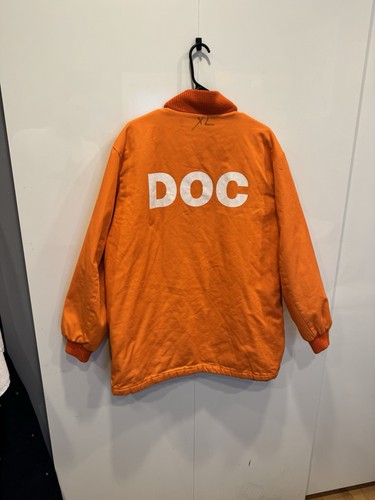 DOC RIKERS ISLAND NYC Prisoner Worn Department of Corrections Jacket ...