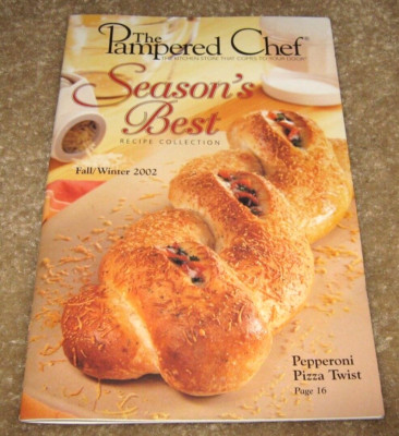 The Pampered Chef Season’s Best Recipe Collection – Fall/Winter 2002 | eBay