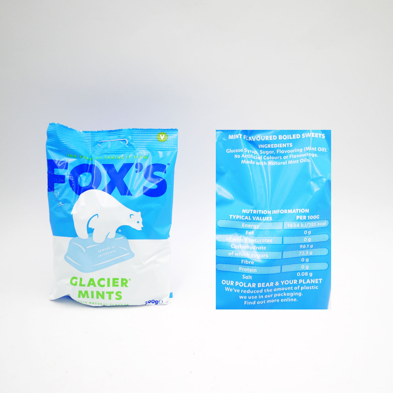 Fox's Glacier Fruits or Glacier Mints Candy Hard Boiled Sweets 200g 1 ...