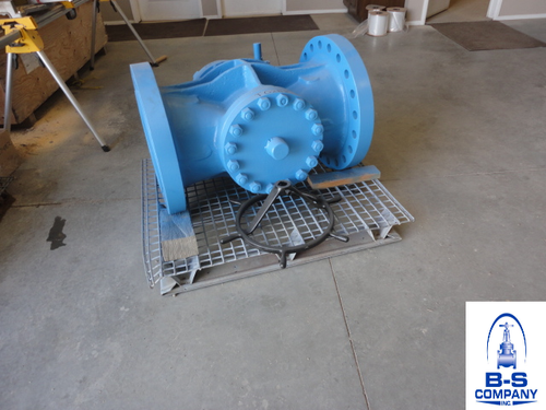 Plug Valve NORDCO 16" 600 RF Flanged Lubricated Hyperseal Gear Operated ...
