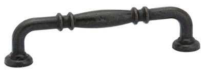 Emtek 86255 Tuscany Ribbed 6" Center to Center Handle Cabinet - Bronze ...