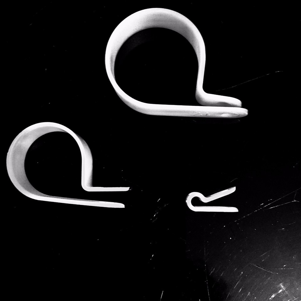 P Clips - Pipe - Cable - Hose - Shatterproof Nylon - 3mm To 35mm - Buy ...