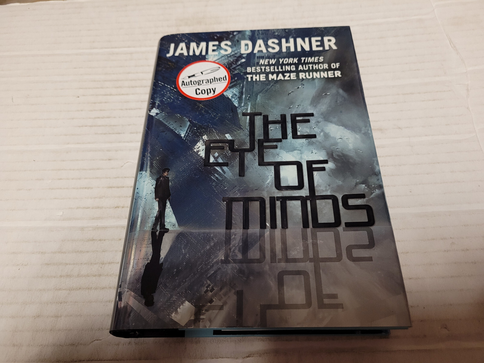 The Eye of Minds by James Dashner (2013, Hardcover) SIGNED 1st/1st ...