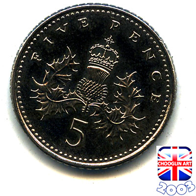 A BRITISH 2003 ELIZABETH II FIVE PENCE 5p coin, 22 Years Old! | eBay UK