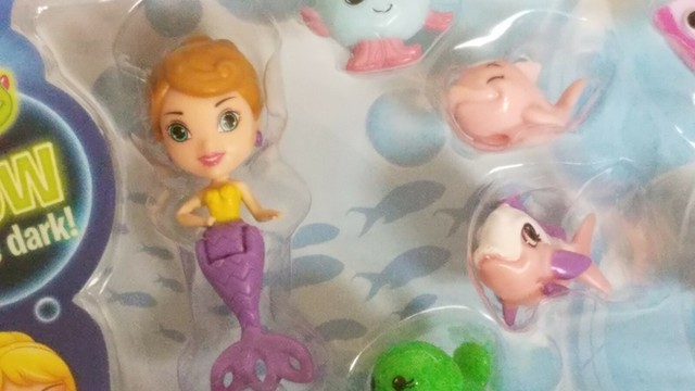 Splashlings LUMINOS Glow in Dark 12 Pack Mermaid 9 and 2 Hidden Inside ...