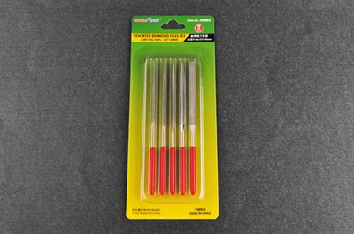 Master Tools Assorted diamond files set (Grit size:150# 5pcs)-_3x140mm ...