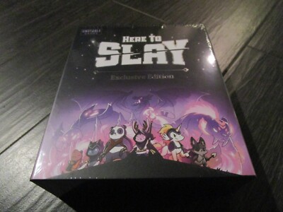 NEW Here to Slay Board Game Sealed Kickstarter Exclusive Edition KS | eBay