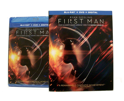"FIRST MAN (2018)" BLU-RAY + DVD (2019) Ryan Gosling | eBay