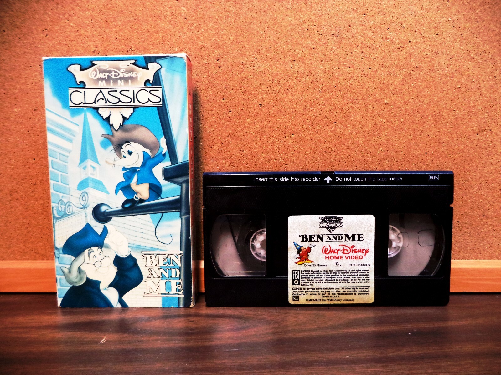 BEN AND ME (VHS 1991) Walt Disney Mini Classics, Grade level: 4-9 | eBay