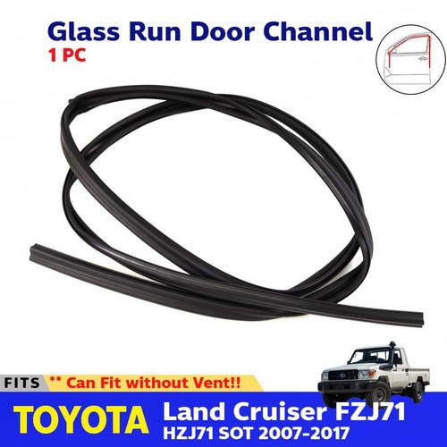 Glass Run Channel w/o Vent Front 1PC Fits Toyota Land Cruiser GRJ71 ...