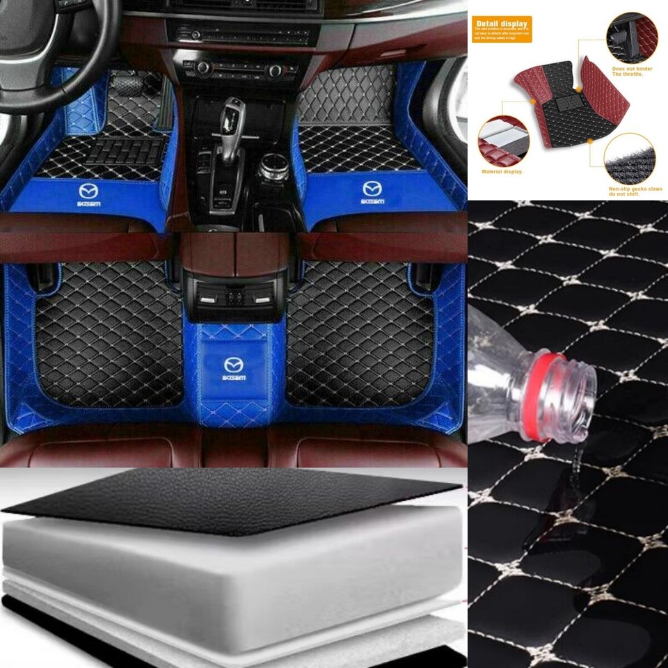 For Mazda MX-5/Miata Car Floor Mats Auto Liners Carpets Waterproof ...
