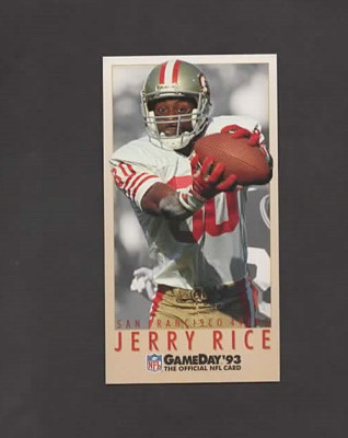 1993 Fleer Gameday #80 JERRY RICE ***HOFer*** | eBay