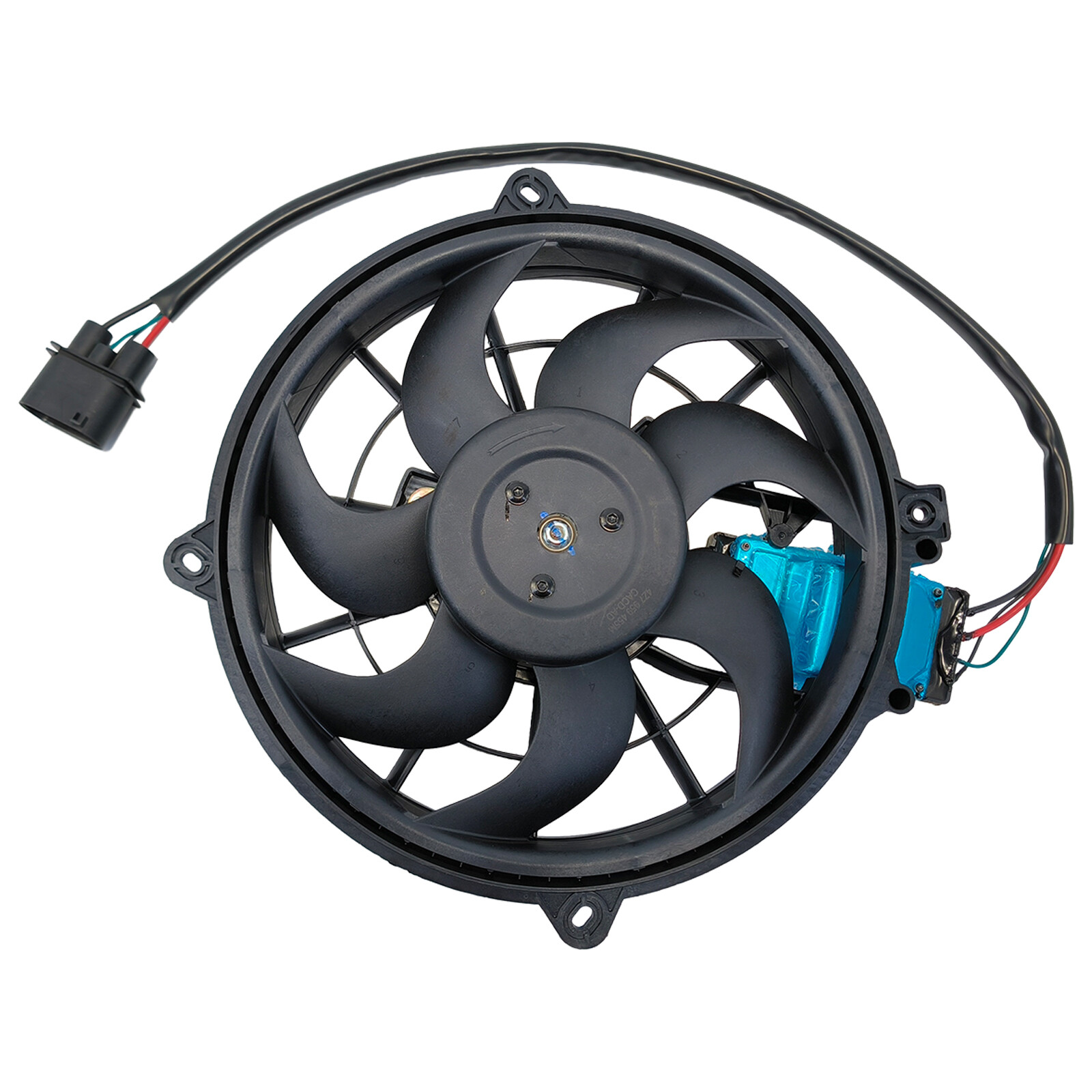 Electric Cooling Fan w/Module For Audi R8 08-15 Allroad Quattro 04-05 ...