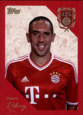 Sticker 120 - Frank Ribery - FC Bayern München - 125 Jahre | eBay.de