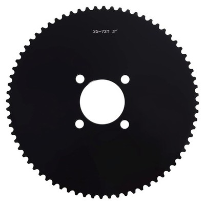 Go Kart Sprocket, 72 Tooth for 35 Chain Sprocket Compatible with Carts ...