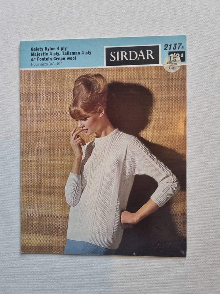 Vintage Knitting Patterns for Women - 1960s - Lot 37 | eBay Australia