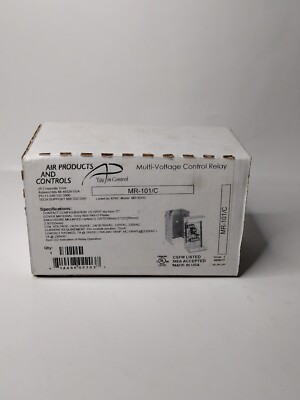 Air Products and Controls MR-101/C Multi-Voltage Control Relay | eBay