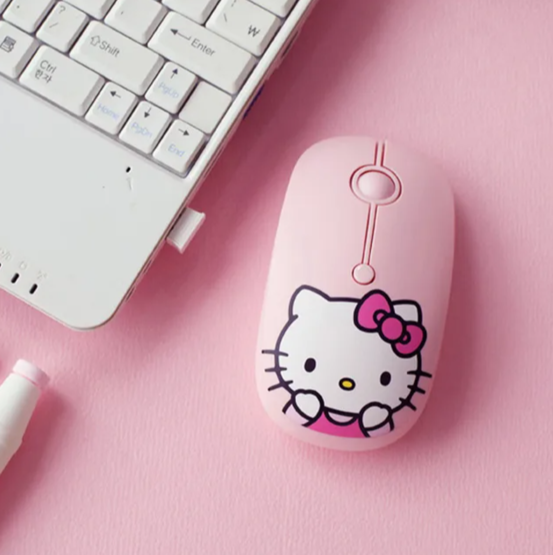 Hello Kitty Low Noise Wireless Mouse Ver.2 / Batteries included | eBay