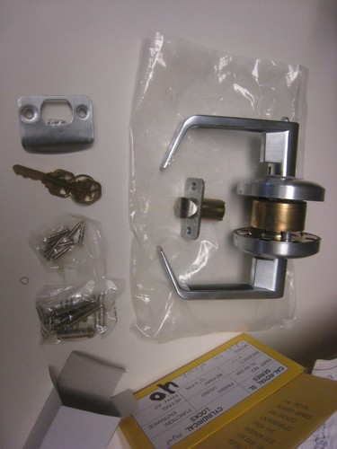 Cal-Royal SL-00 238 US26D Entry Lock KD Keying Keyway C-6-Pin KA103-CYL ...