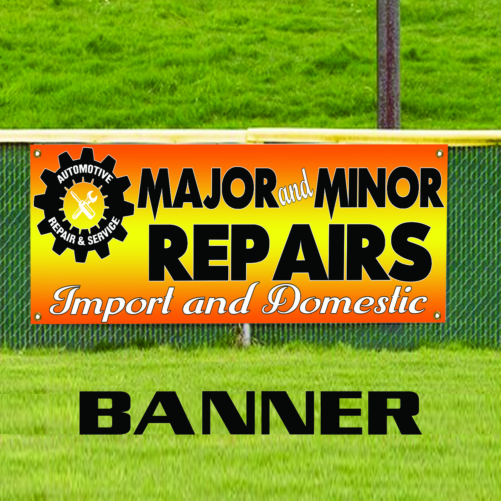 Automotive Major And Minor Repair Services Import & Domestic Vinyl ...
