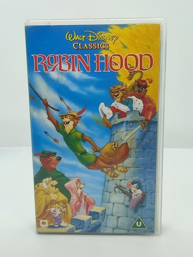 Walt Disney Classics - Robin Hood On VHS Video Cassette Tape | eBay UK