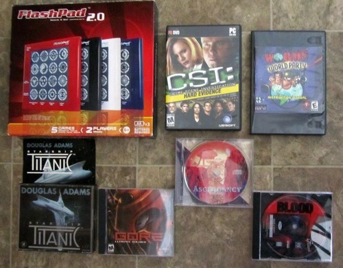 Gore Blood Titanic Ascendancy CSI Worms World Party Includes Flash Pad ...