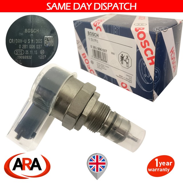 Bosch 0281006037 Pressure Control Valve Common Rail System for sale ...