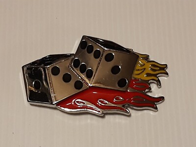DICE / FLAMES GAMBLING Metal Belt Buckle | eBay