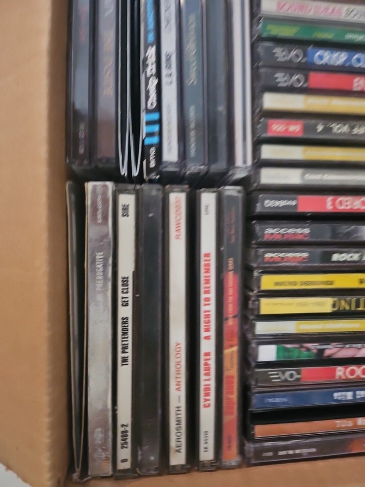 Lot Of 37 Music Cds Vintage Collection From Collector, Rock + More, Tr1 ...