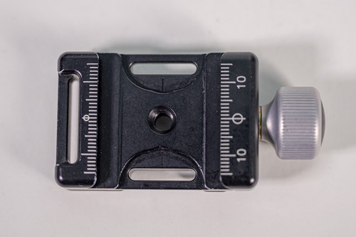 Really Right Stuff B2-FABN Strap-Ready Arca Screw-Knob Mini Clamp: 38mm ...