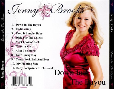 JENNY BROOKS DOWN IN THE BAYOU NEW CD 884501073752| eBay