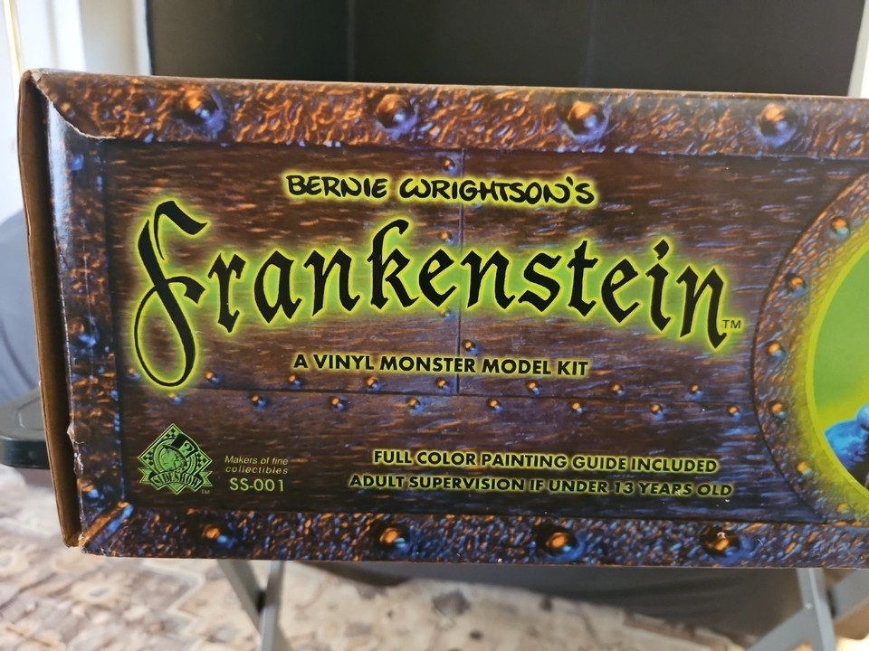 Bernie Wrightson Frankenstein Sideshow Vinyl Model Kit New In Box | eBay