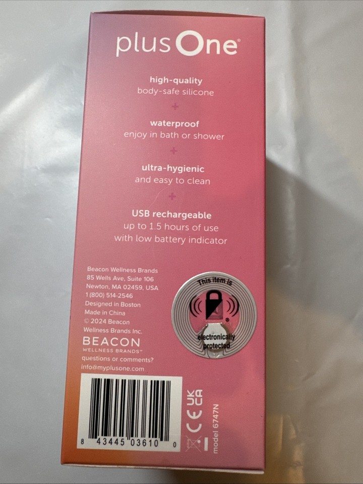 Plus One Rose Arouser Body Massager - Brand New And Sealed | eBay