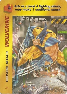Marvel OVERPOWER Wolverine Berserk Attack special - Original OP | eBay