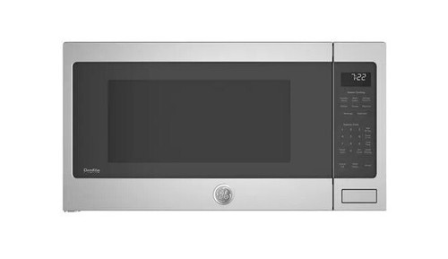 GE Profile 2.2 cu. ft. Countertop Microwave - Silver, (PES7227SLSS) for ...