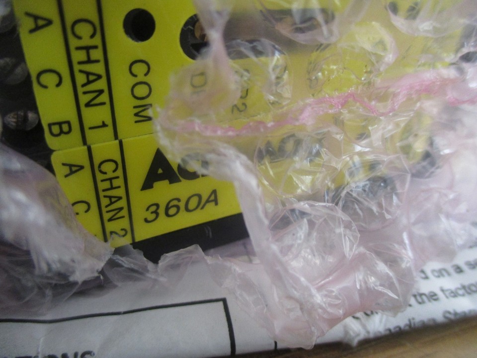 Acromag Model: 360A DIN Rail Mounted Alarm. Unused Old Stock. No Box ...