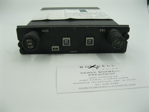 Rockwell Collins CHP-86B Course/Heading Panel 622-6899-001 | eBay