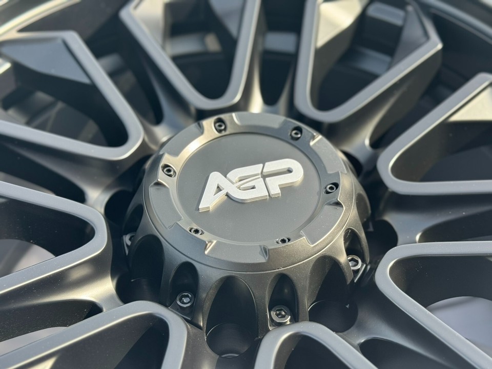 18" AGP Heavy Duty Wheels 18x9 8x170 Rims | Set of 4 | Ford F-250 F-350 ...