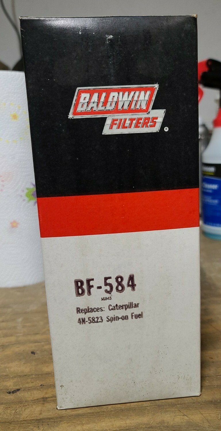 BALDWIN BF584 - Fuel filter cross reference