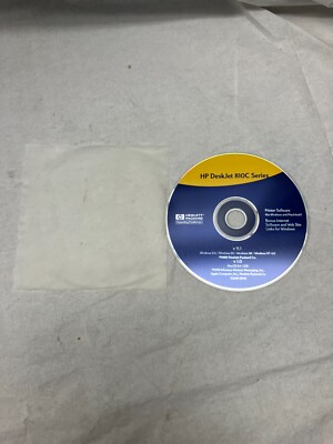 Setup CD ROM for HP DeskJet 810c Series Software for Windows and Mac ...