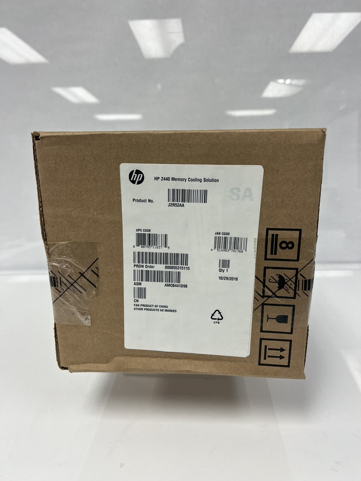 HP Workstation Memory Cooling Fan Assembly for Z440 (748799-001) for ...