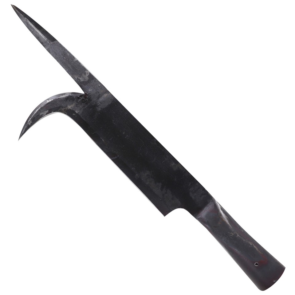 Hand Forged High Carbon Steel Polearm Mount Corseque Medieval Weapons ...
