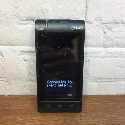Npower GEO Duet II Black Smart Energy Display Meter - Working See ...