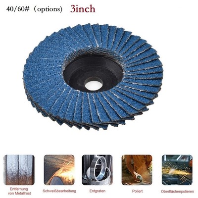 Plateau à Lamelles 1Pc 10mm 75mm Accessoire Pièce DIY Amateurs Abrasif ...